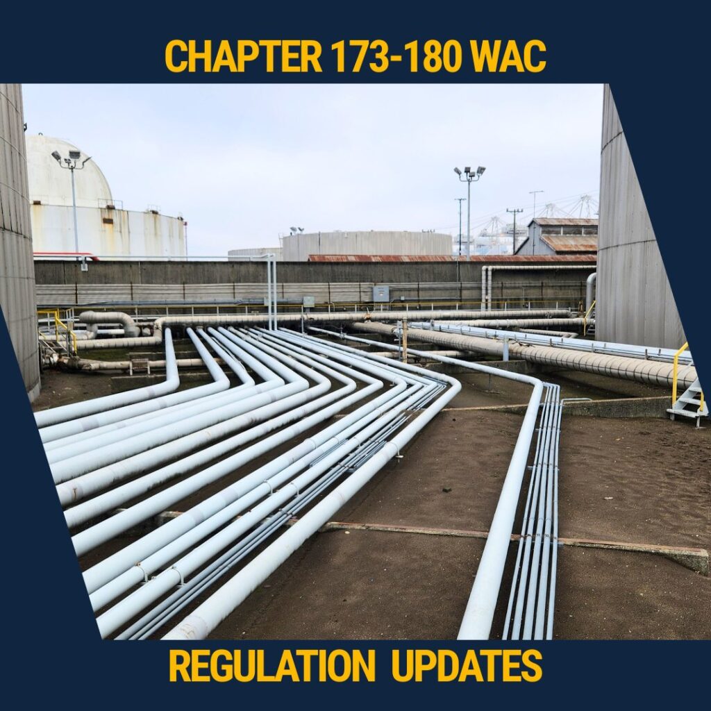 Changes to WAC 173-180 for Oil Handling Facilities – Norwest Engineering